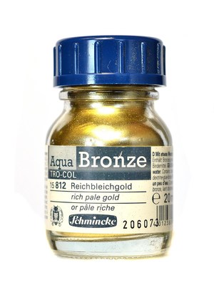 Schmincke Aqua Bronze Rich Pale Gold 2 – ARTSCAPE