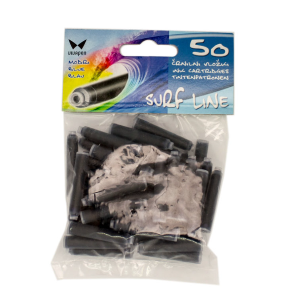 50 Surf Line Blue Ink Cartridges – ARTSCAPE