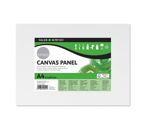 Daler Rowney A4 Canvas Panel – ARTSCAPE