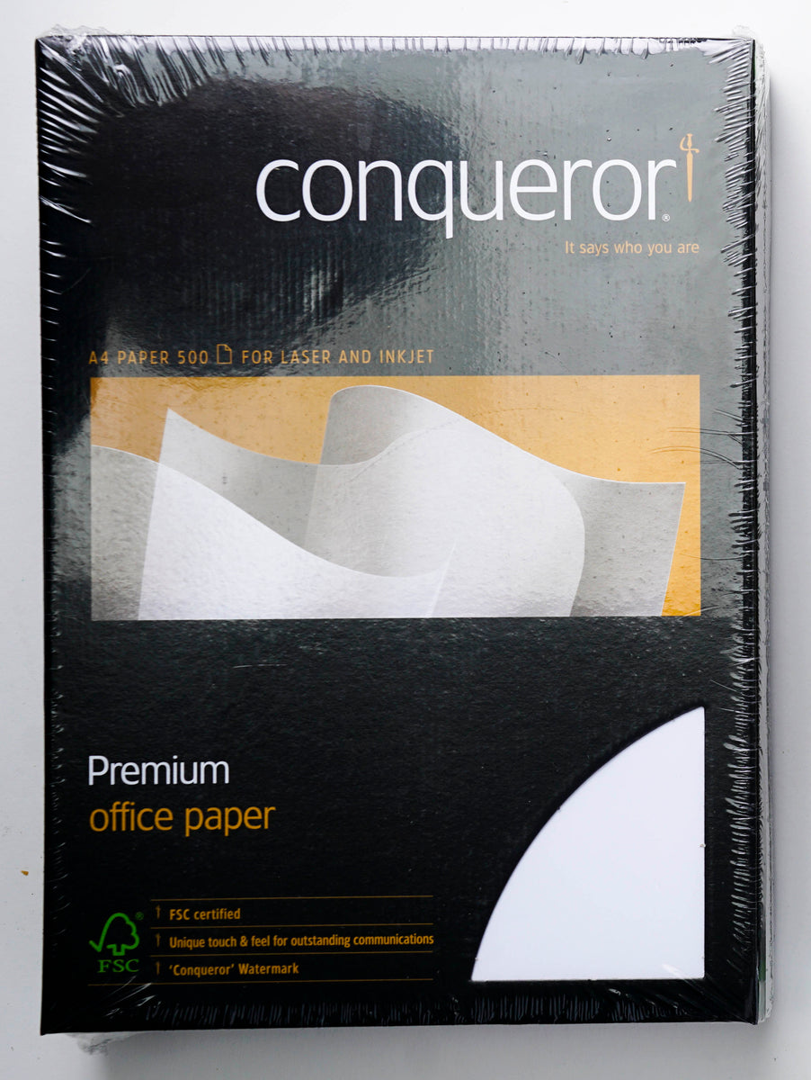 Conqueror A4 Diamond White 500 sheets – ARTSCAPE