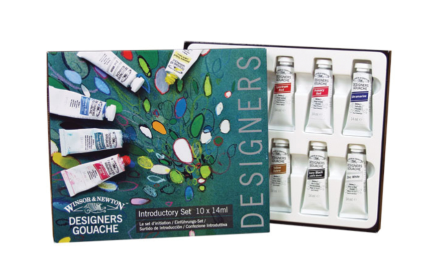 Gouache Intro Set 10 Tubes – ARTSCAPE