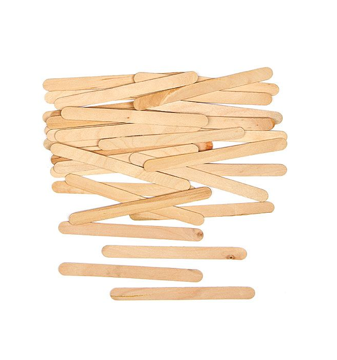 Pack of 200 Natural Colour Lolly Sticks – ARTSCAPE