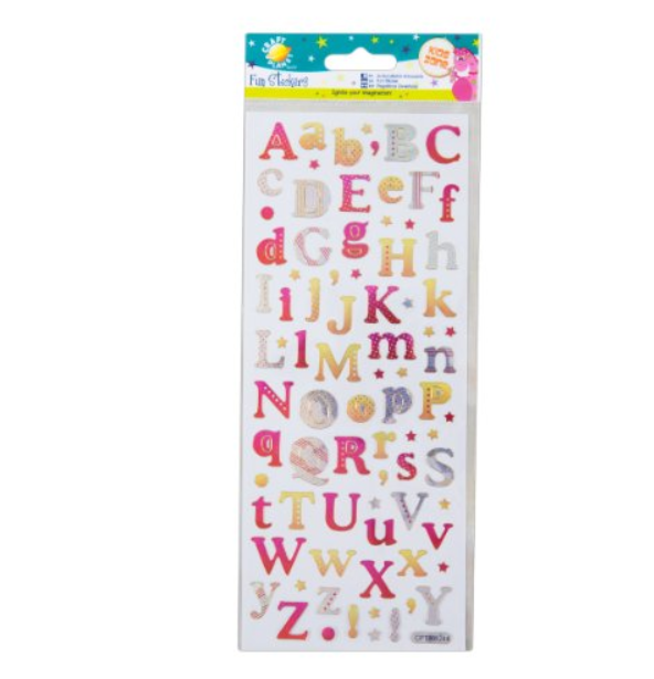 Alphabet Stickers – ARTSCAPE
