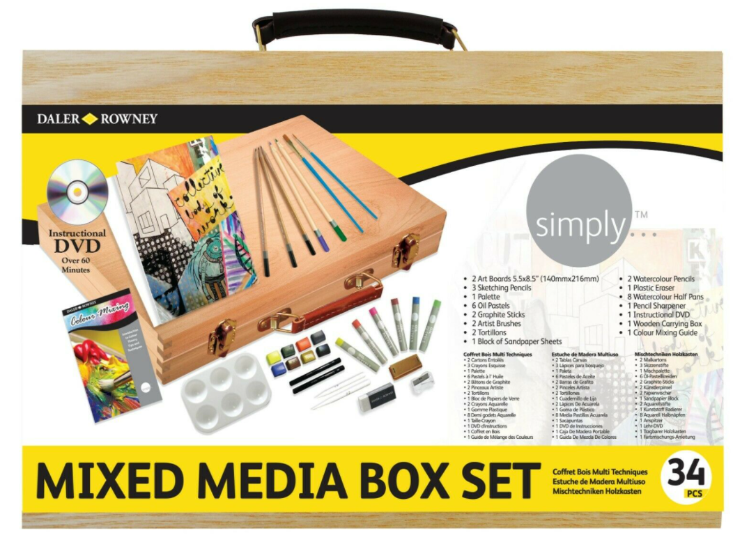 Daler Rowney Mixed Media Box Set – ARTSCAPE