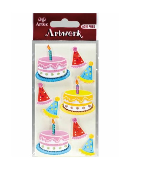 Cake Party Stickers – ARTSCAPE