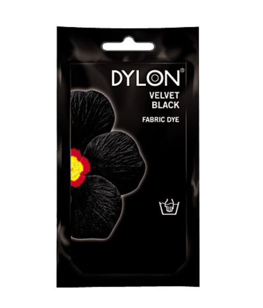Velvet Black Fabric Dye 50g – ARTSCAPE