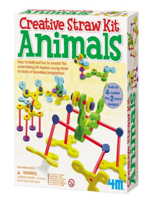 Creative straw kit animals – ARTSCAPE