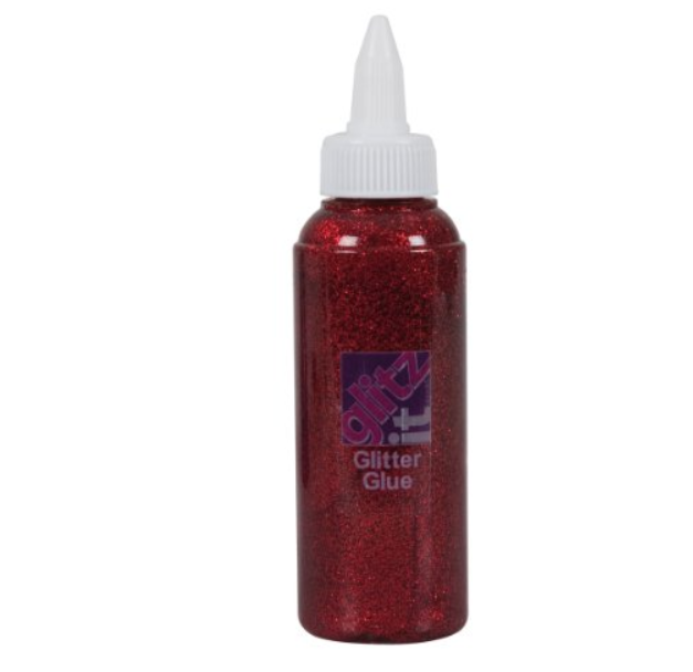 Glitter Glue Ruby Red – ARTSCAPE