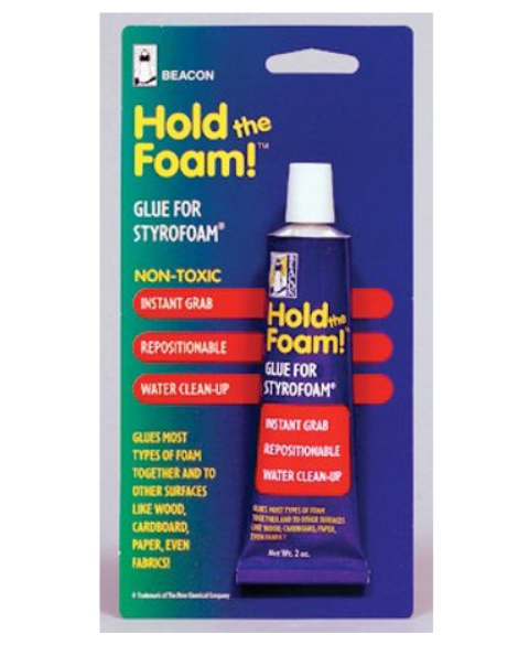Glue for Styrofoam 2oz – ARTSCAPE