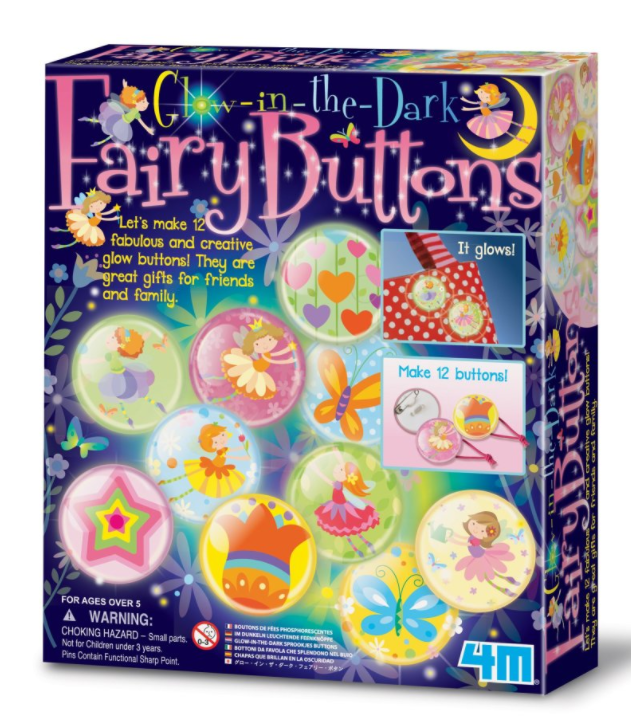 Glow Dark Fairy Buttons – ARTSCAPE
