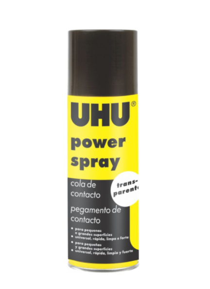 UHU Power Spray Contact Glue 200ml – ARTSCAPE