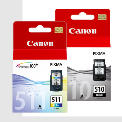 Canon Pixma 510 Black/511 Tricolour Multipack Ink – ARTSCAPE