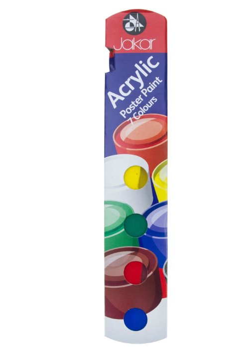 Acrylic poster paint 7 colour – ARTSCAPE