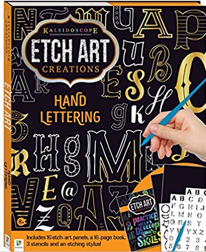 Etch Art Hand Lettering – ARTSCAPE