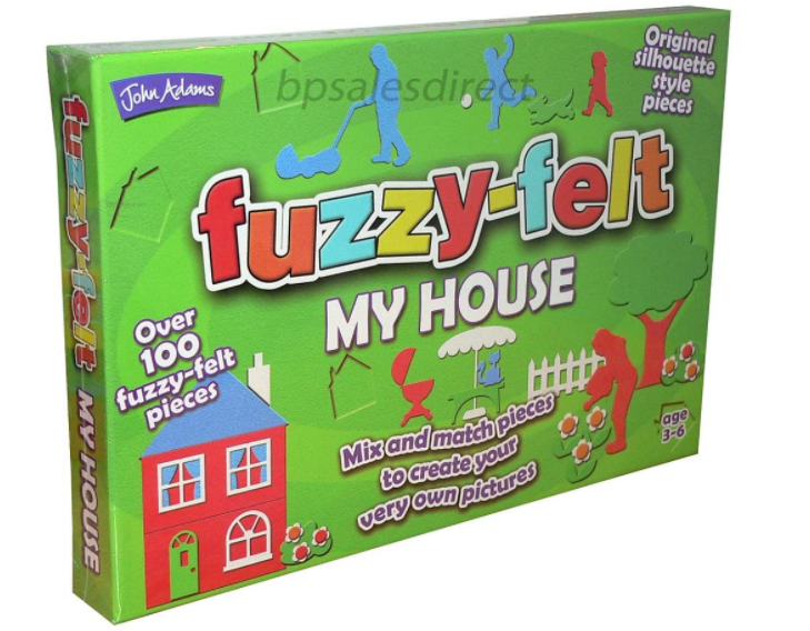 Fuzzy Felt Ages 3-6 My House – ARTSCAPE