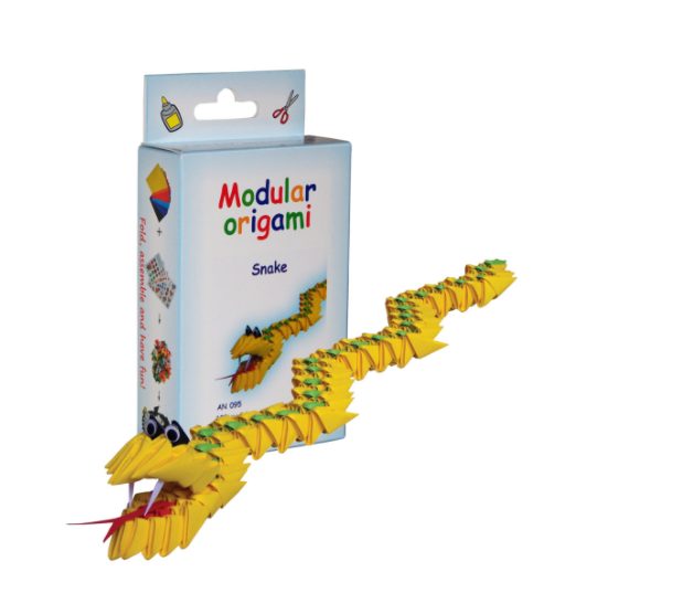 Modular Origami Snake – ARTSCAPE