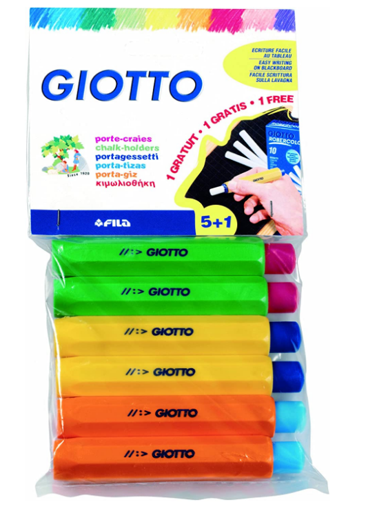 Giotto 6 Chalk Holders – ARTSCAPE