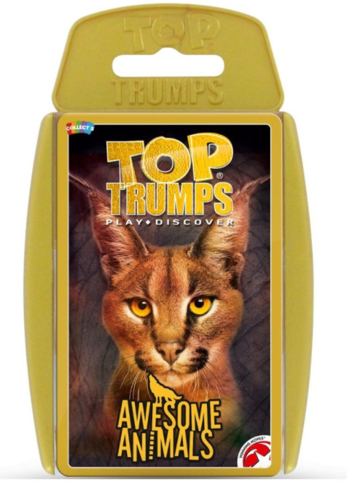 Top trumps Awesome animals – ARTSCAPE