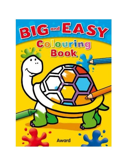 Big & Easy Colouring Book – ARTSCAPE