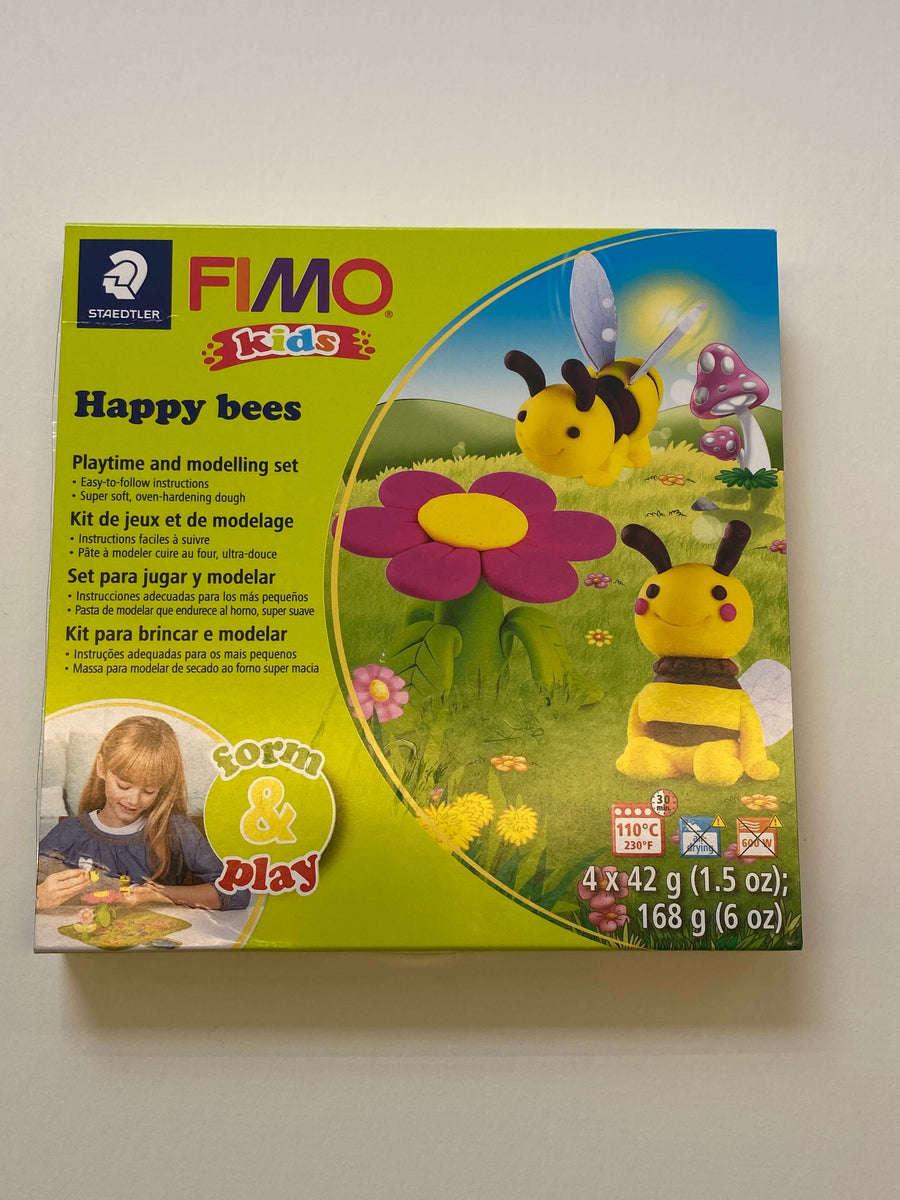 Fimo Kids Happy Bees 4 x 42g – ARTSCAPE