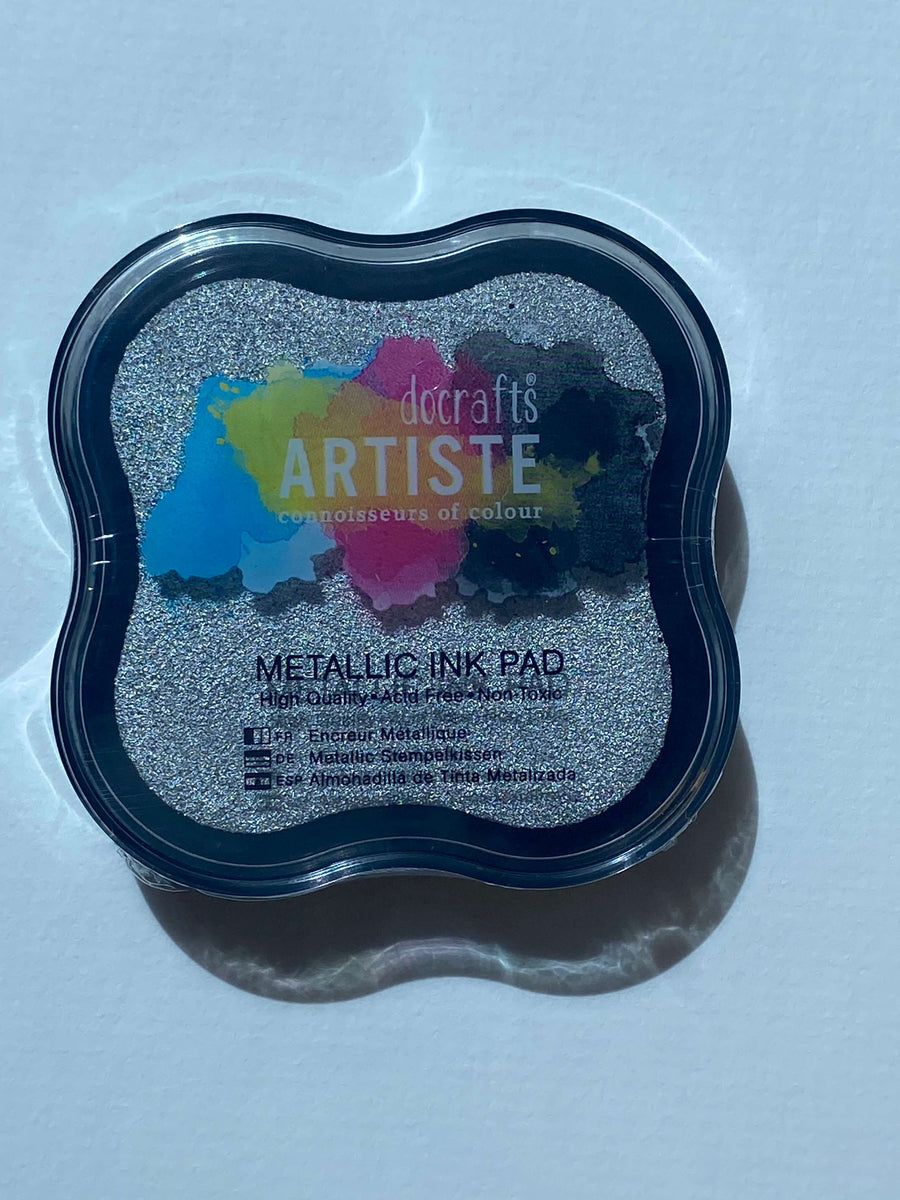 Metallic Ink Pad Silver – ARTSCAPE