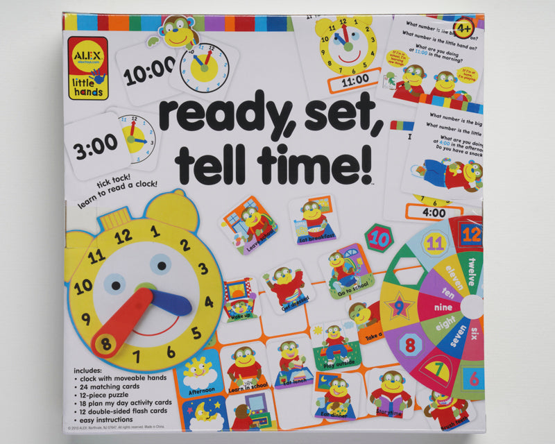 Ready set tell time kit – ARTSCAPE