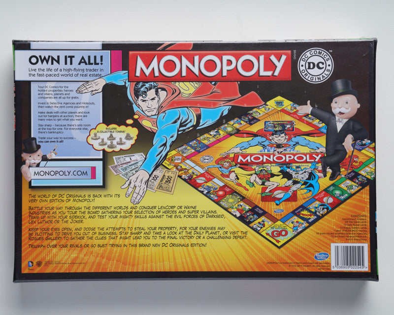 Monopoly DC Comics Special Edition – ARTSCAPE