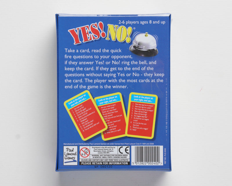 YES! NO! Card Game – ARTSCAPE