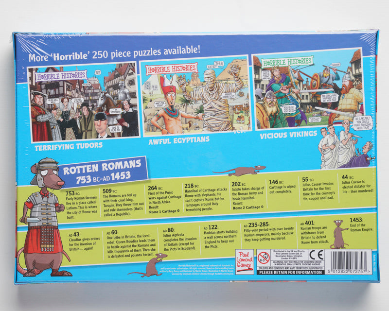 Horrible Histories Rotten Romans Puzzle – ARTSCAPE